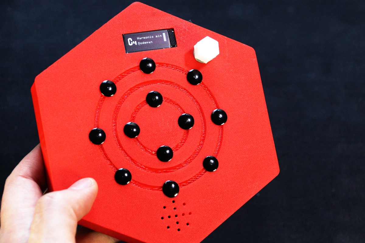 Dodepan v2 — portable musical instrument and Midi controller – Turi ...